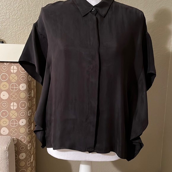 Zara | Tops | Zara Womans Like Silk Shirt | Poshmark